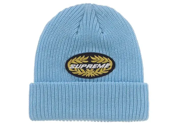 Women's Blue Supreme Beanie Hats